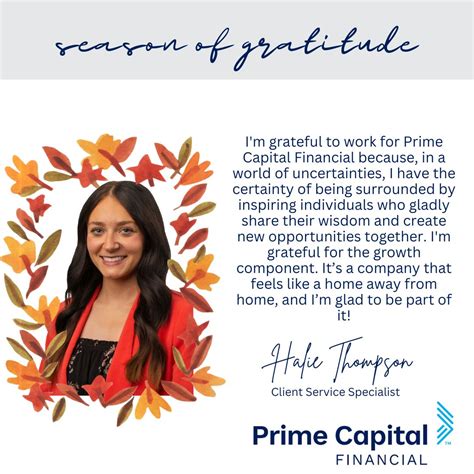 Thanks For Fostering Such A Supportive Atmosphere Prime Halie Thompson