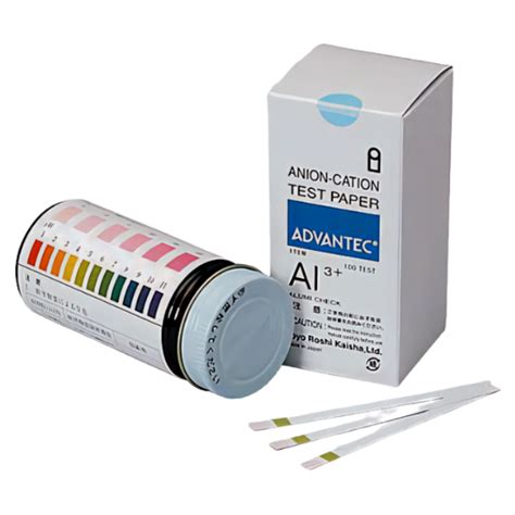 Advantec รหัสสินค้า7030051กระดาษทดสอบion Test Papers Chrome Check A