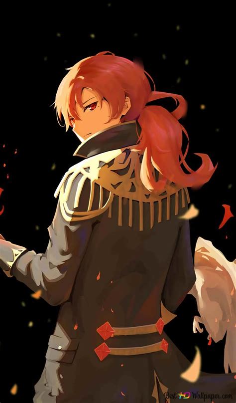 Diluc Pyro Character Genshin Impact Anime Video Game 4k Wallpaper