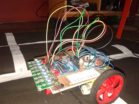 Destinbot Arduino Uno R Line Follower Robot