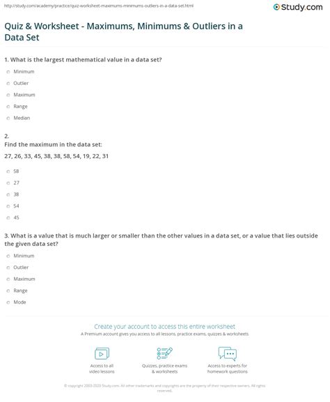 Outlier In A Data Set