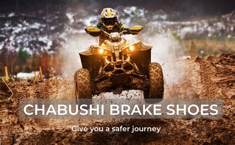 Chabushi Front Rear Brake Shoes For Honda Trx 250 Te Recon