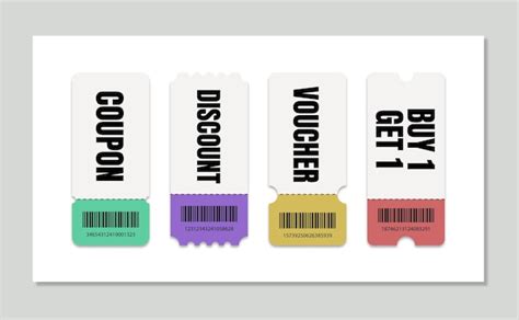 Premium Vector Colorful Ticket Template Vector