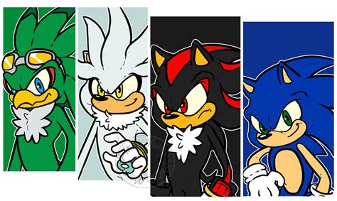 Sonic Shadow Silver And Jet By Plantmeat On Deviantart