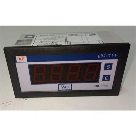 Ae Digital Voltmeter For Control Panel Indication At ₹ 1700piece In Pimpri Chinchwad