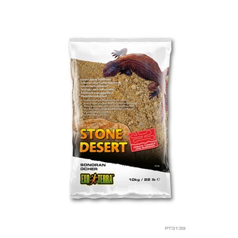 Exo Terra Stone Desert Substrate Sonoran Ocher 22 Lbs