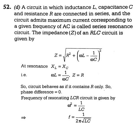 Difference Between Lcr Series And Parallel Circuit