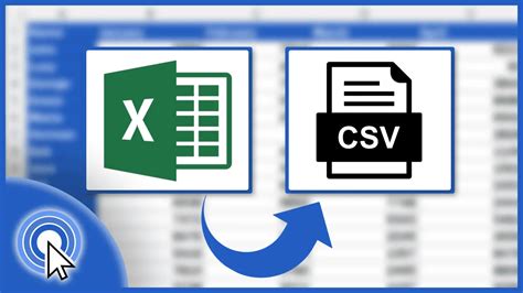 How To Convert Excel To Csv