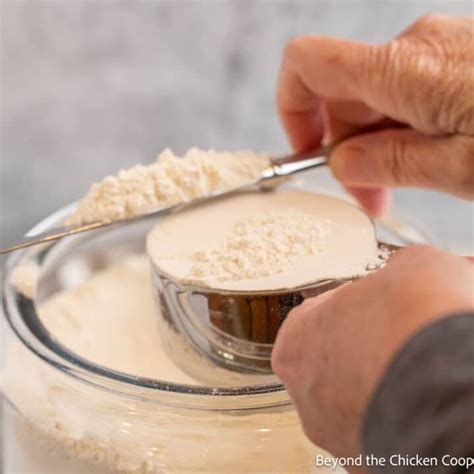 How To Measure Flour Beyond The Chicken Coop