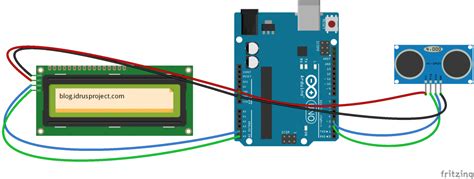 mengukur ketinggian air menggunakan arduino uno dan sensor ultrasonic