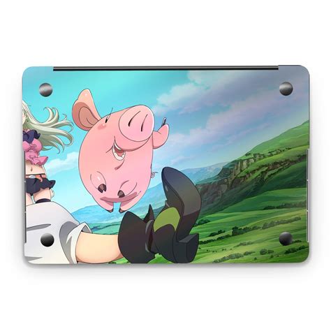The Seven Deadly Sins Meliodas Hawk Elizabeth Liones Macbook Skin