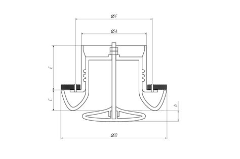 Приточно вытяжной диффузор Arius Dva A пластиковый