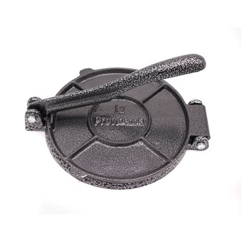 Autentica Tortillera De Metal Negra 75” Authentic Black Tortilla Press