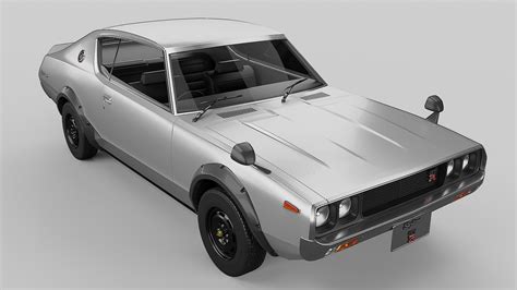 1973 Nissan Skyline 2000gt R Kpgc110 3d Model Turbosquid 1741352
