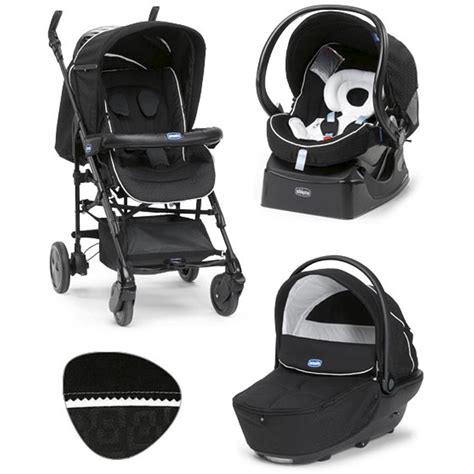 Chicco Trio Living Smart Travel System Geometric Infant Bassinet