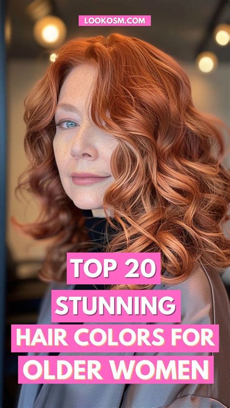Elegant Hair Color Choices For Older Women Timeless Trends That Shine