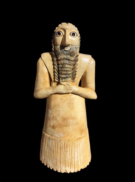 Ea Nasir Statuestanding Male Worshipermesopotamian Figurine Replicastanding Male Worshiper
