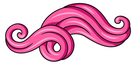 Wave Line Curl Color Striped Texture Stock Vector Illustration Of Swirly Ocean 263356194