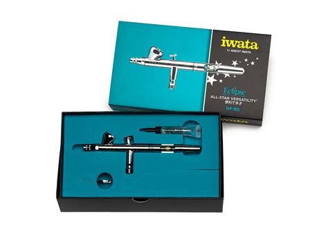 Iwata Eclipse Bs Gravity Feed Double Action Airbrush 035mm Everything Airbrush