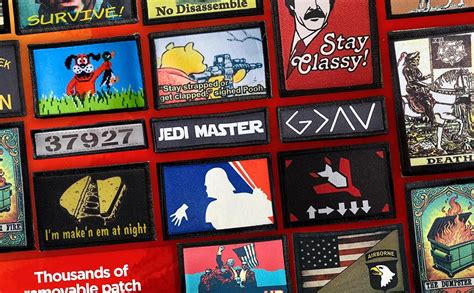 Subdued Stay On Target Star Wars Morale Patch 1x4 Hook And Loop Patch Made In The