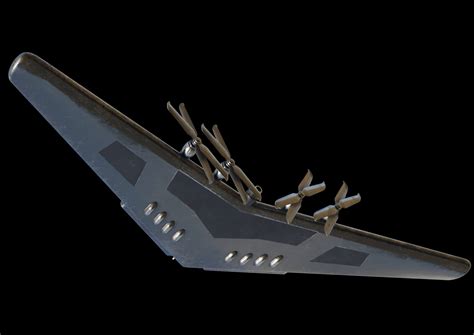 Hidden Plane Drone 3d Model By Bsten