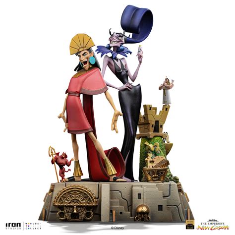 Iron Studios Disney The Emperors New Groove Art Scale 110 Kuzco And