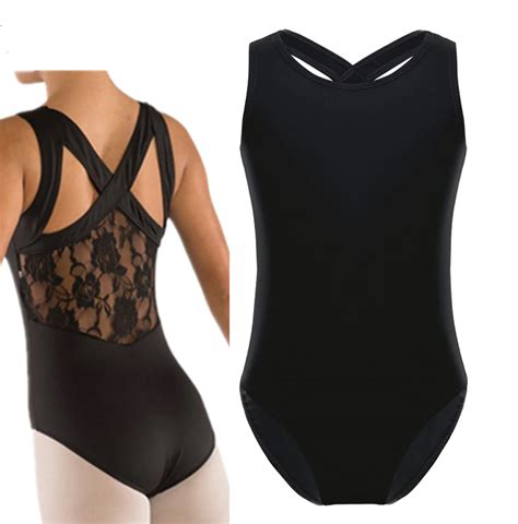 Lace Back Leotard 08