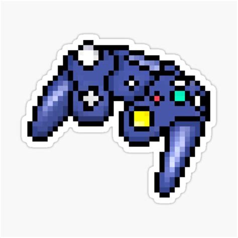 Gamecube Controller Sticker For Sale By Jdog222 Redbubble