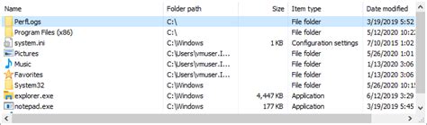 shellbrowser included components