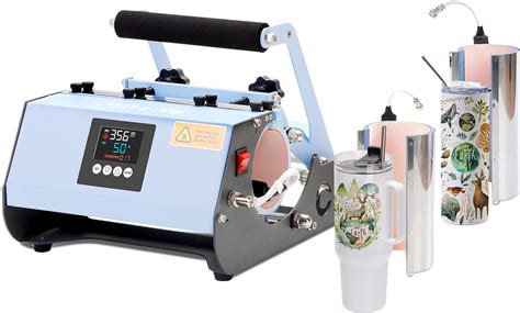 Pyd Life 2 In 1 40 Oz Tumbler Heat Press Machine 110 V Blue
