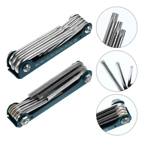 2 Pcs Repair Spanner Folding Wrench Set High Strength Major Bike £1539