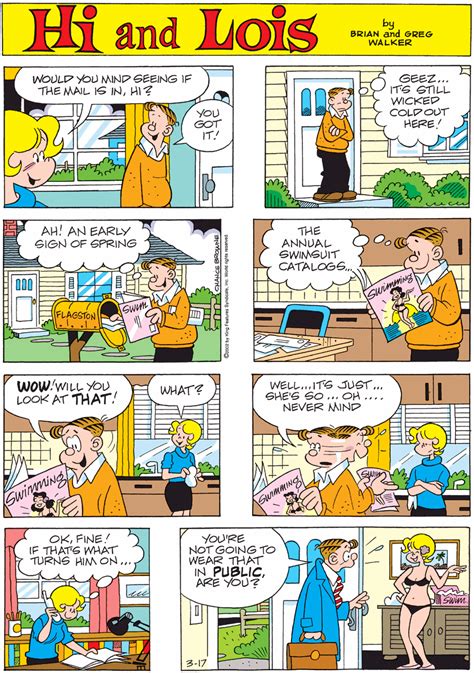 Hi And Lois Comic Strip 2002 03 17 Comics Kingdom