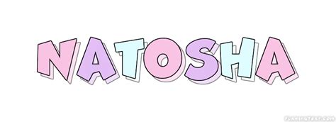 Natosha Logo Free Name Design Tool From Flaming Text