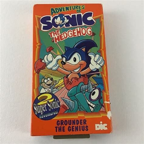 Sonic The Hedgehog Vhs Etsy
