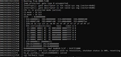 Bochs Throwing Errors When Loading In Gdt To Switch To Pm Rosdev