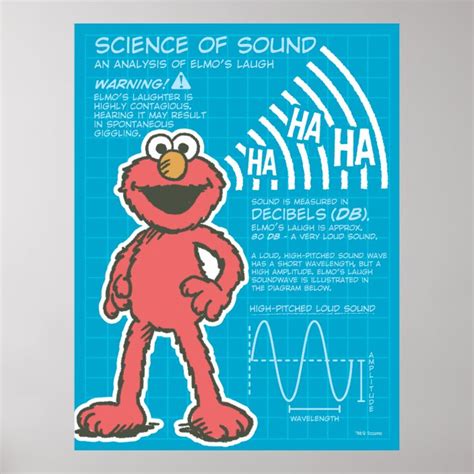 Elmo Science Of Sound Poster