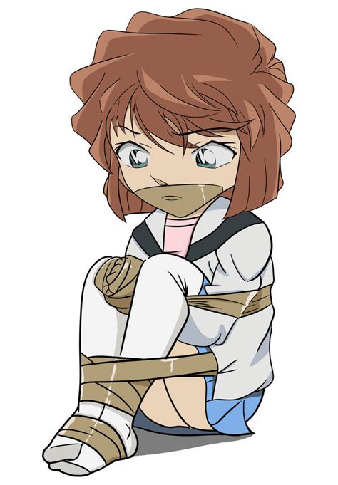 Haibara Ai Tied Up And Gagged By Laoshi1she On Deviantart