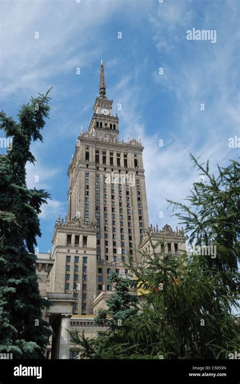 The Palace Of Culture And Science Pałac Kultury I Nauki Warsaw