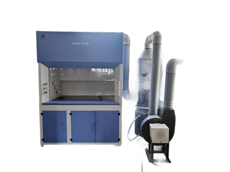 Fume Hood Fume Exhaust System With Scrubber Or Fume Hood With