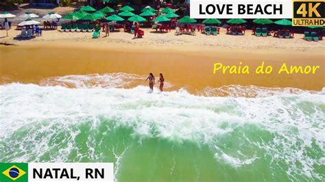 🇧🇷 Love Beach In Pipa Near Natal Rn Brazil 4k Drone Video Youtube