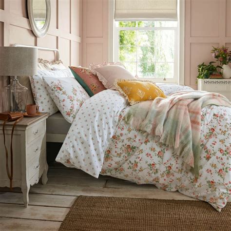 Laura Ashley Mountney Garden Antique Pink Bedding