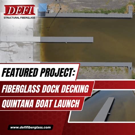 Featured Project Fiberglass Dock Decking Quintana Boat Launch