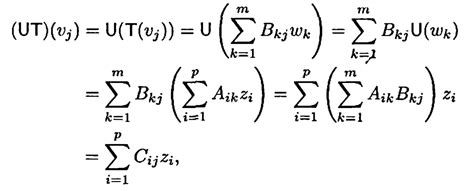 Summation Simplification In The Definition Of Composition Of Linear