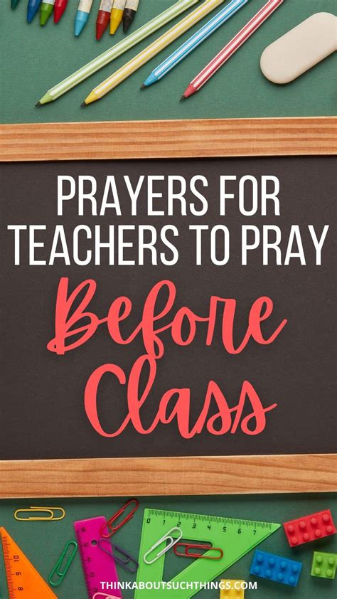 7 Powerful Teachers Prayers Before Class