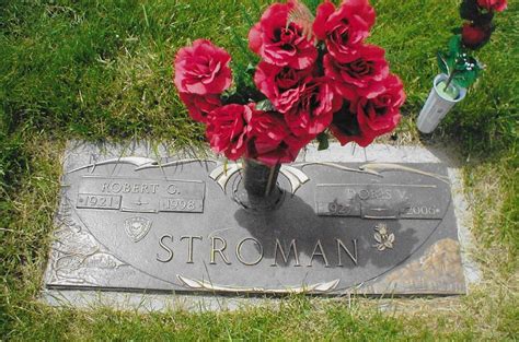 Robert George “bob” Stroman 1921 1998 Memorial Find A Grave