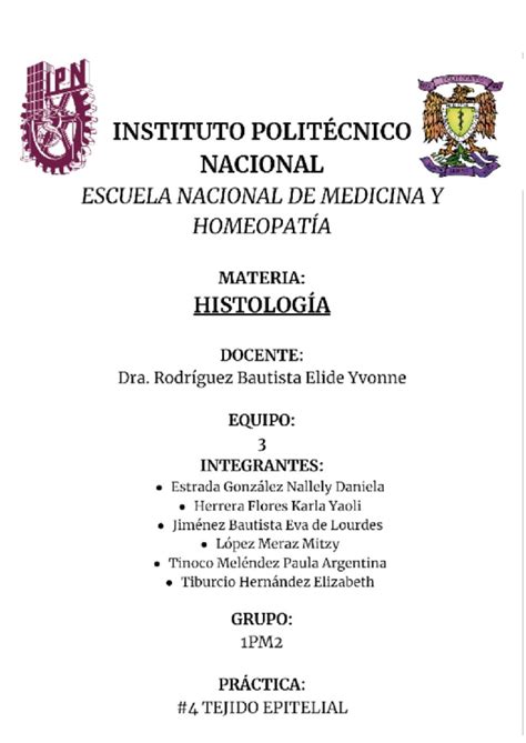 Practica 4 Tejido Epitelial Equipo 3 Glándula De La Tráquea Glándula Salival Sublingual