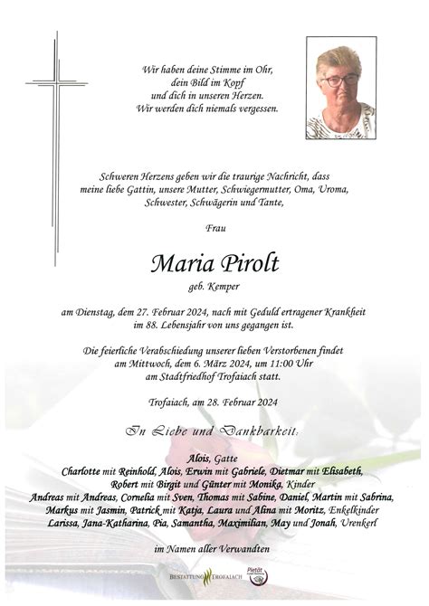 Pirolt Maria Stadtwerke Trofaiach