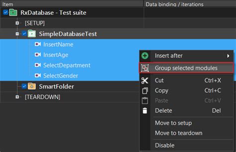 Test Suite Structure Ranorex