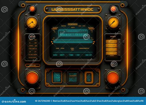 Sci Fi Control Panel Texture