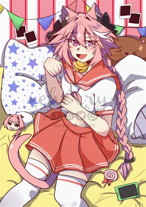 Cute Astolfo [fanart] By Cutecherryart On Deviantart